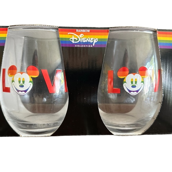 Disney | Dining | Disney Mickey Mouse Pride Love Rainbow Limited Ed ...